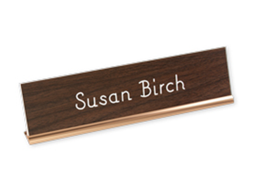 DrawingBoard - Standard Desk Signs