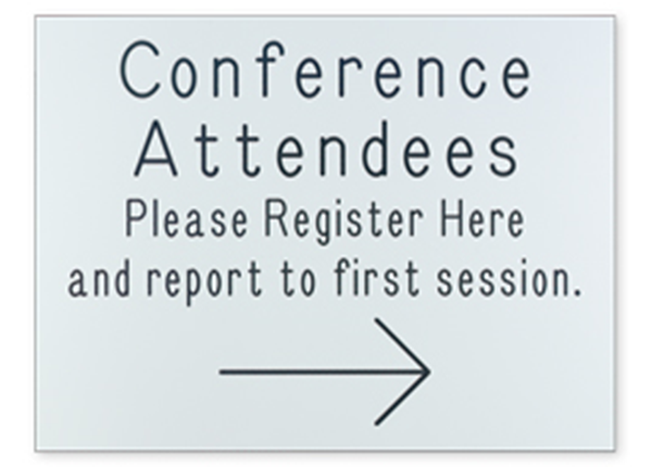 DrawingBoard - Engraved Plastic Sign, 12" x 16"