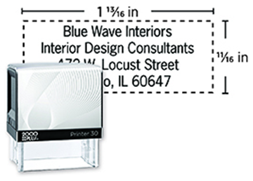 DrawingBoard - 2000 Plus® PrintPro™ 50 Self-Inking Stamp
