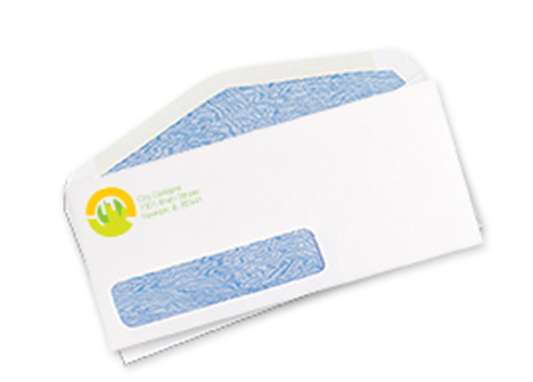 DrawingBoard - #9 Envelope, Poly Window Security Tint || Custom Envelopes || Full Color