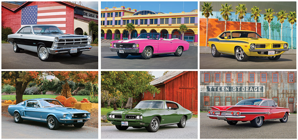 DrawingBoard - Muscle Cars Wall Calendar || Custom Calendars and ...