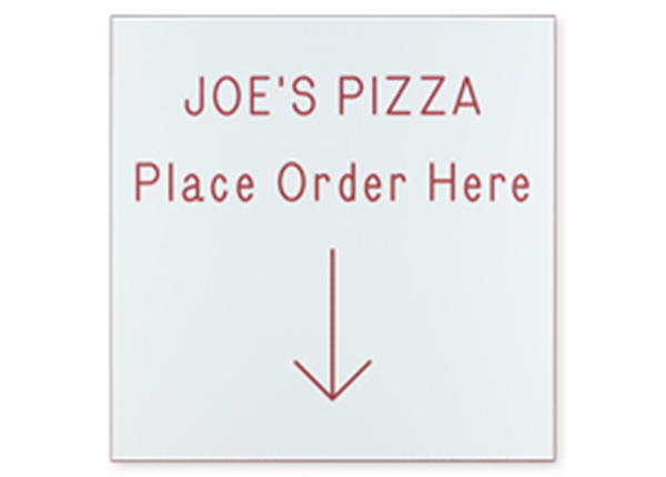 DrawingBoard - Engraved Plastic Sign || Custom Indoor Signs || Square ...