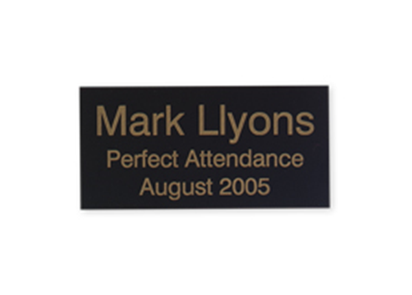 DrawingBoard - Engraved Black Metal Plate || Custom Indoor Signs ...