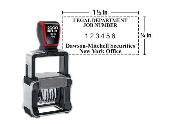 DrawingBoard - 2000 Plus® Pro 2006 Heavy Duty Metal Numberer || Custom ...