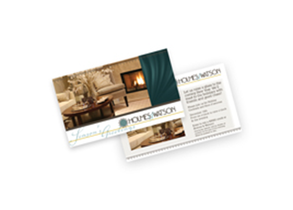 DrawingBoard - 4 Bar Card || Custom Announcements || 2 Sided, Flat