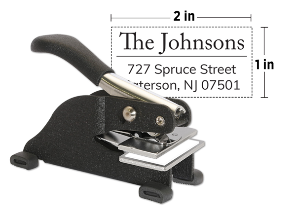 DrawingBoard - Custom Desk Embosser || Custom Embossers || 1" x 2 ...